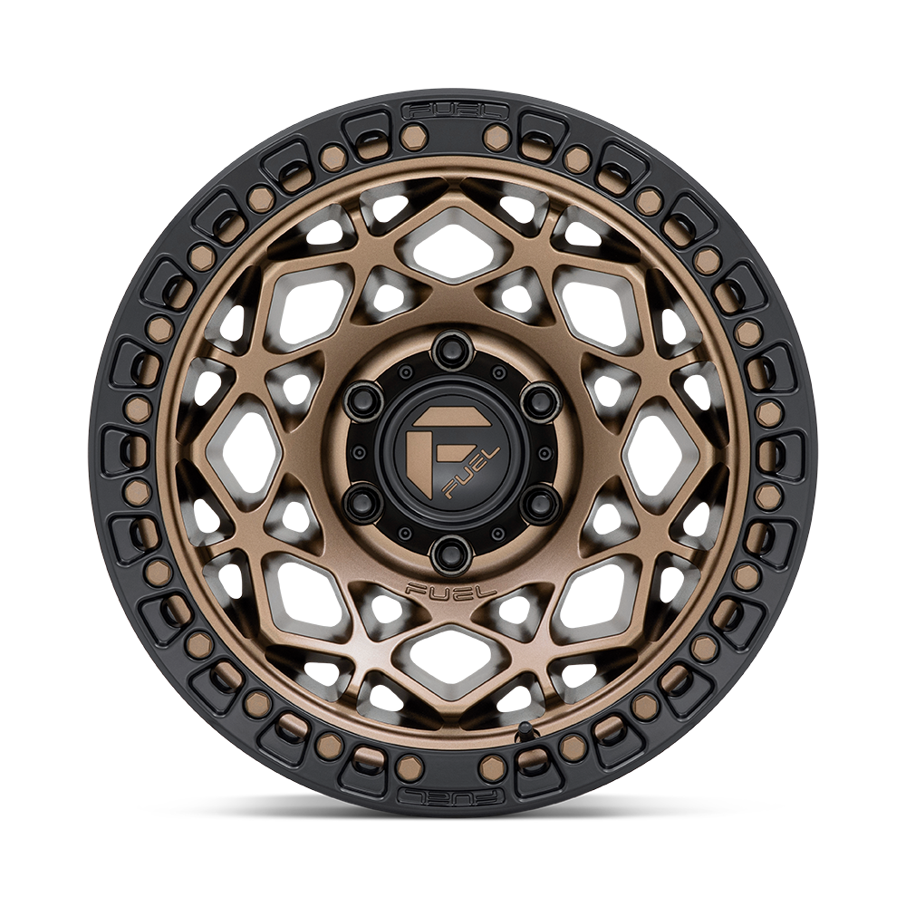 FUEL OFFROAD 'UNIT' 17" D785 - Bronze with Black Ring 17" Rims -12 (se ...